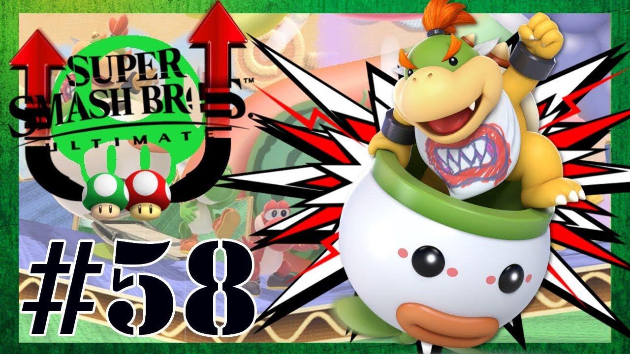 Super Smash Bros. Ultimate: Classic Mode - Bowser Jr. - Mama Peach ...