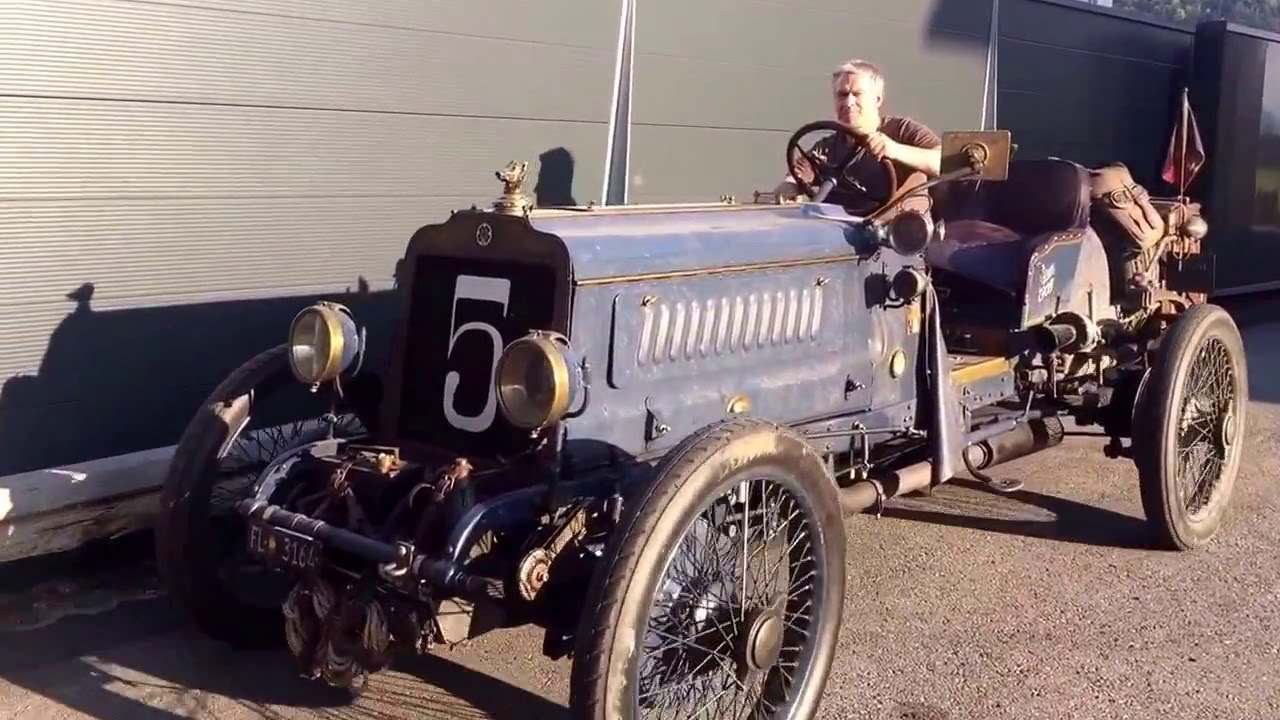 Oldtimer Brasier 1908 - YouTube