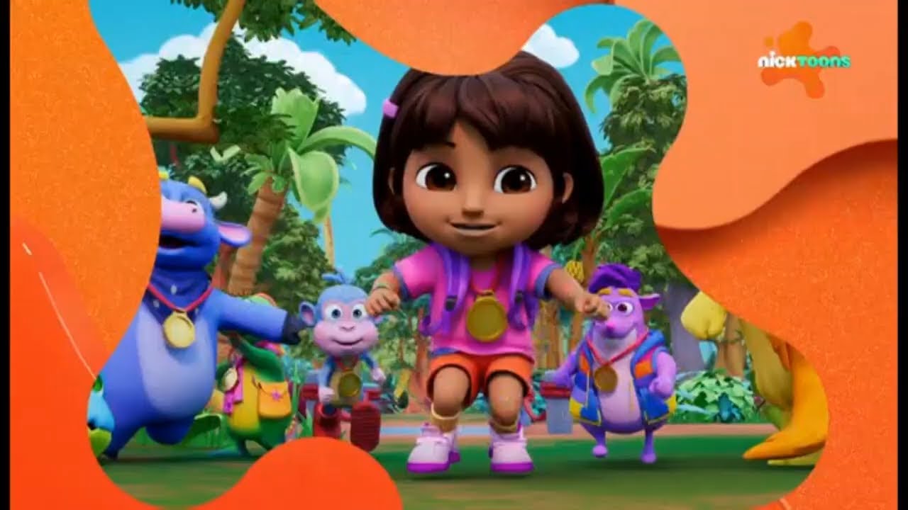 Nicktoons Global (German) - Dora the Explorer - Next Bumper (2024 Splat Rebrand) - YouTube