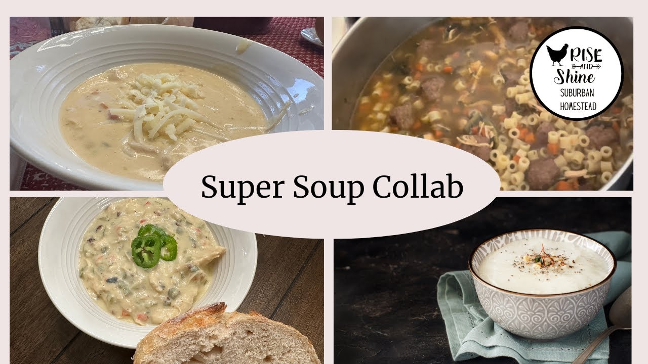 Super Soup Collab! 16 Delicious Soups! - YouTube