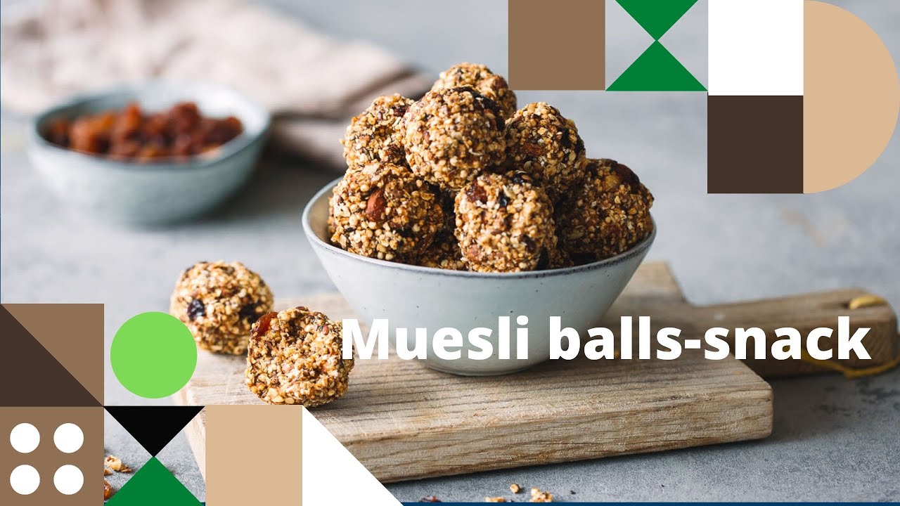 Sugar free vegan muesli balls/fun food for a healthy and natural ...