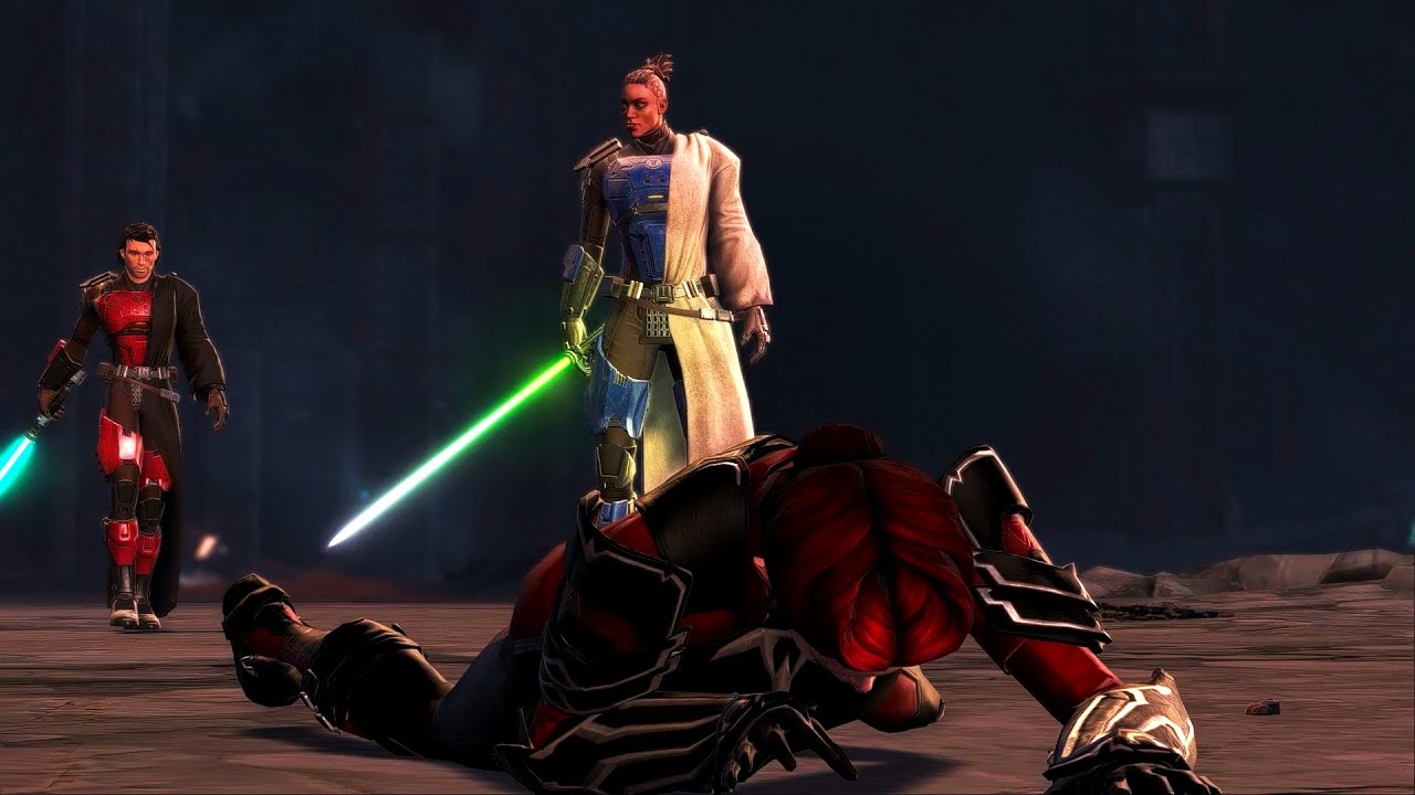 SWTOR - Jedi Under Siege - Darth Malora Has Those Crazy Eyes - YouTube