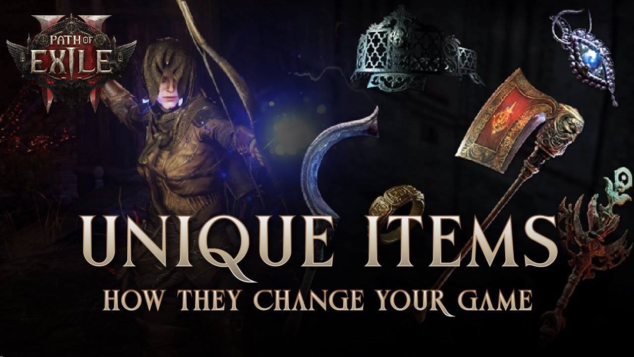 [PoE2] unique items and how they change your game! - YouTube