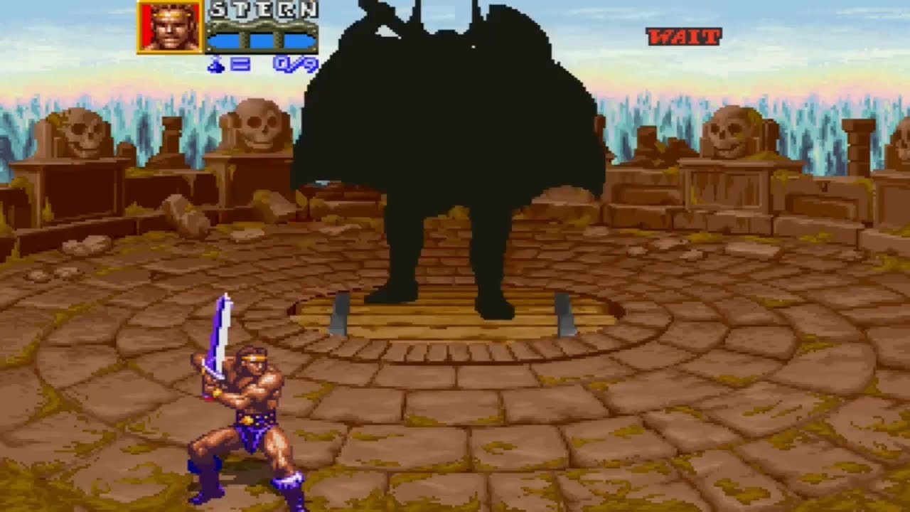 Arcade BOSS battle - RETRO GAMING | Golden Axe: The Revenge of Death ...