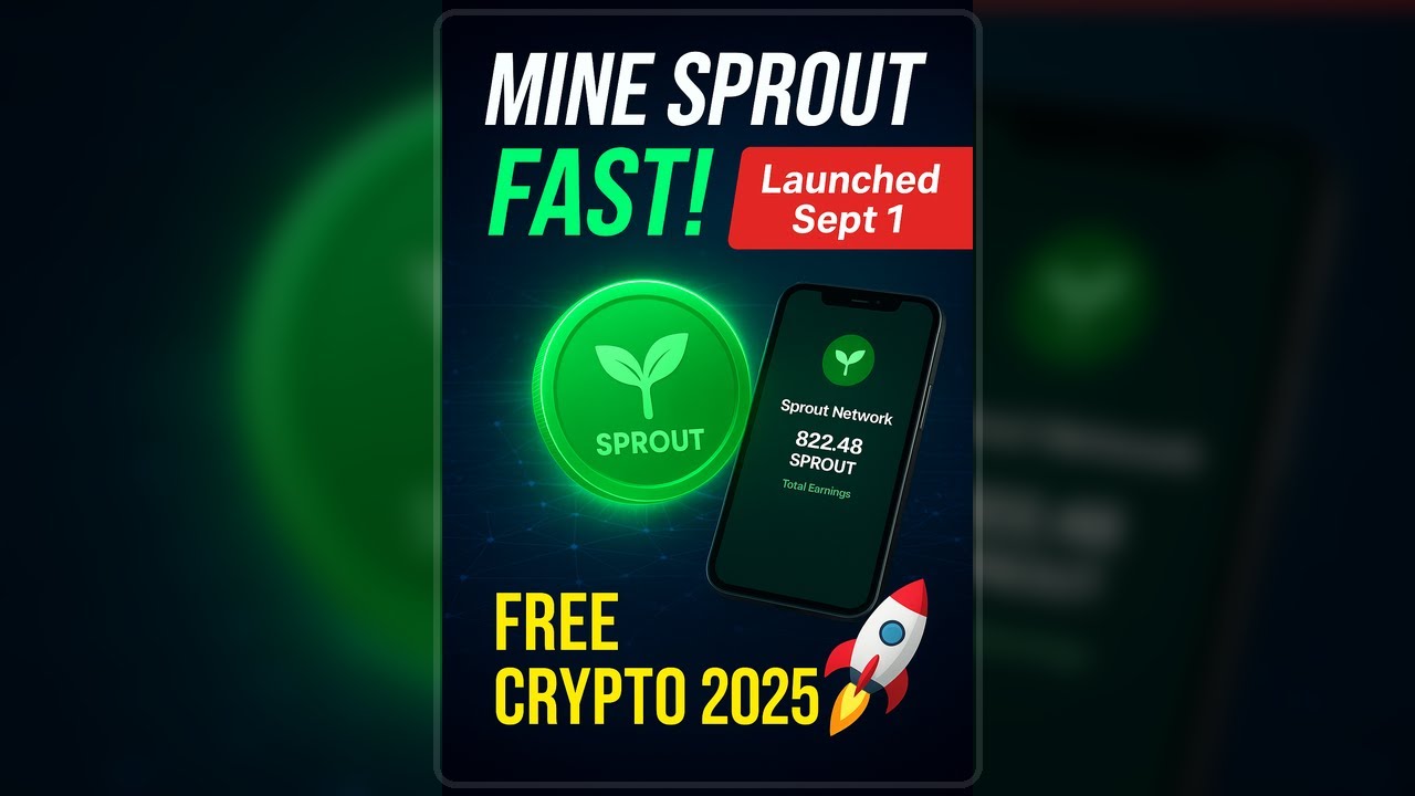 Sprout Network Mining - Earn SPROUT Token Fast! (Launched Sept 1, 2025 ...