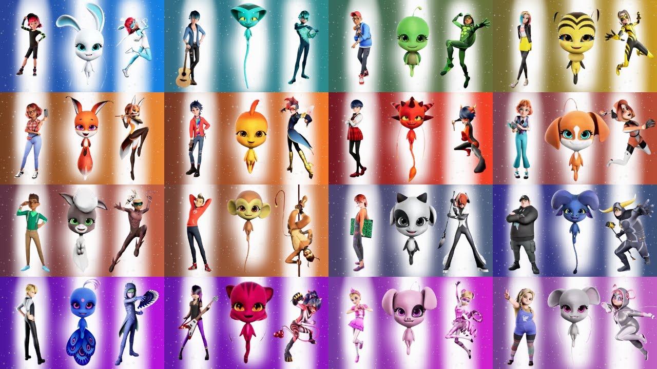 Miraculous Holders Season 6 New Character Designs | Miraculous Ladybug ...