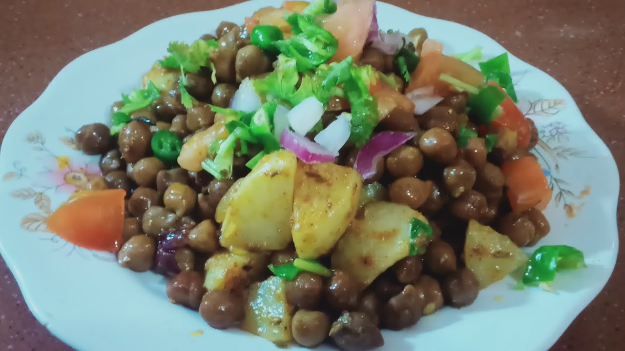 Easy recipe kale chane Masale wale - YouTube