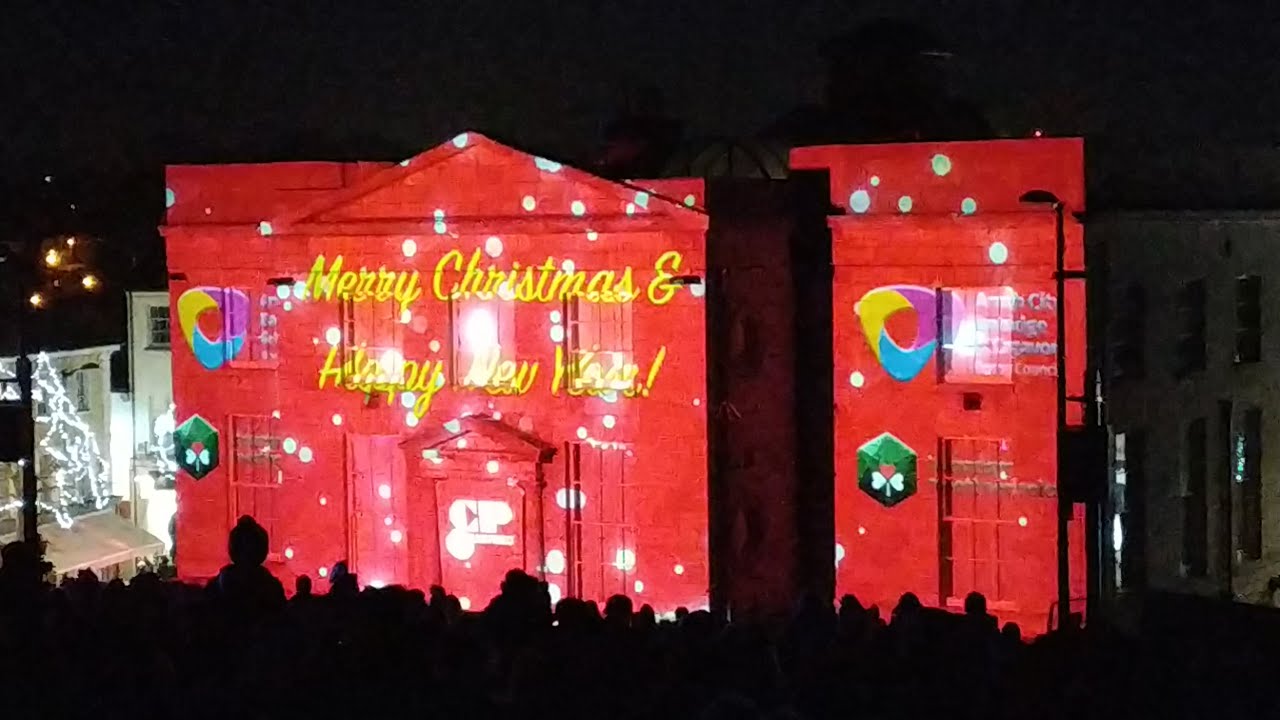 Armagh Georgian Day 2018 Light Show City Of Wonder Full 8K - YouTube