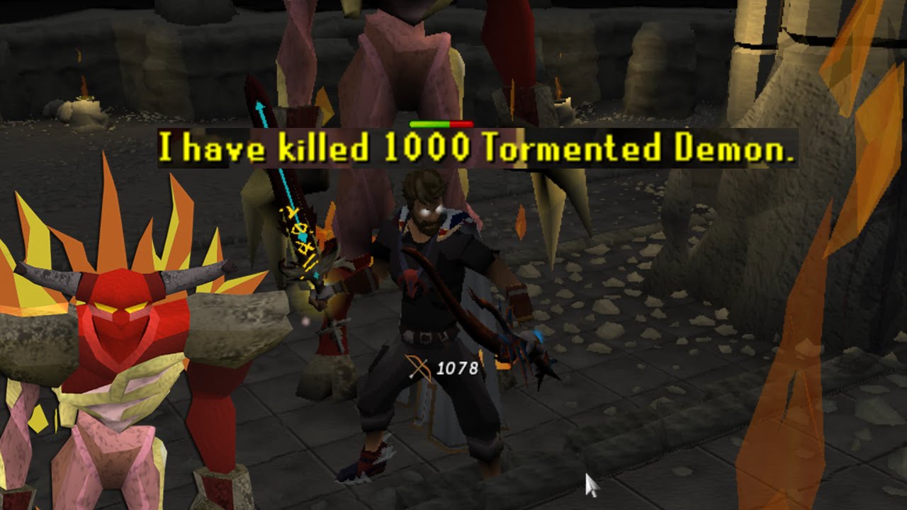 Runescape: 1K TORMENTED DEMON Kills + Loot! - YouTube