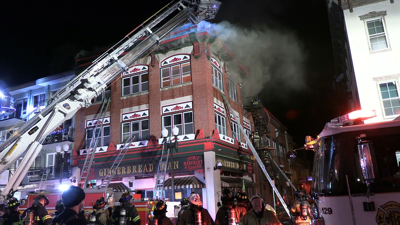 Gingerbread Man fire ( Part 2 ) - YouTube