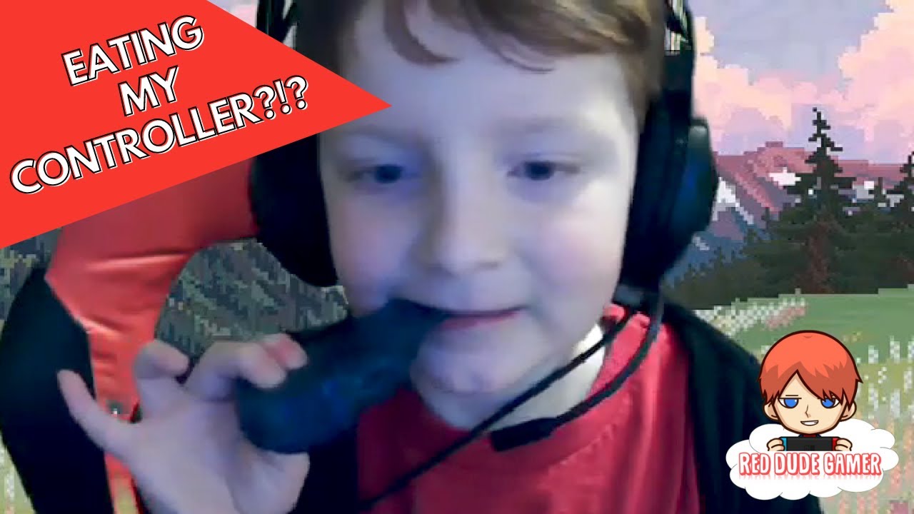 Eating My Controller?!? - YouTube