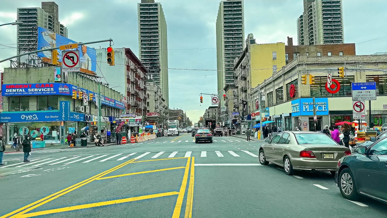 NYC DRIVE: St Nicholas Avenue | MANHATTAN | NEW YORK | Fall 2022 ...
