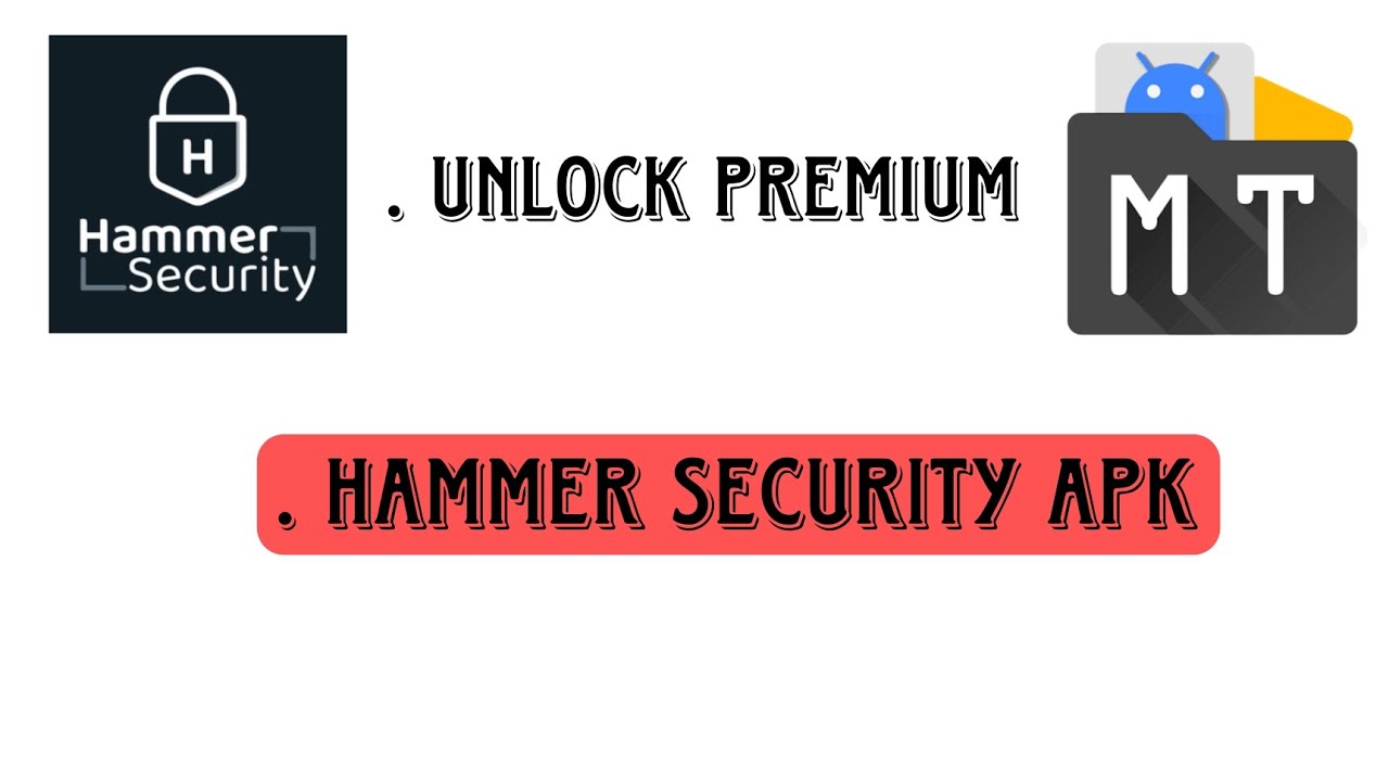 How to mod Hammer Security App | Mt Manager - YouTube