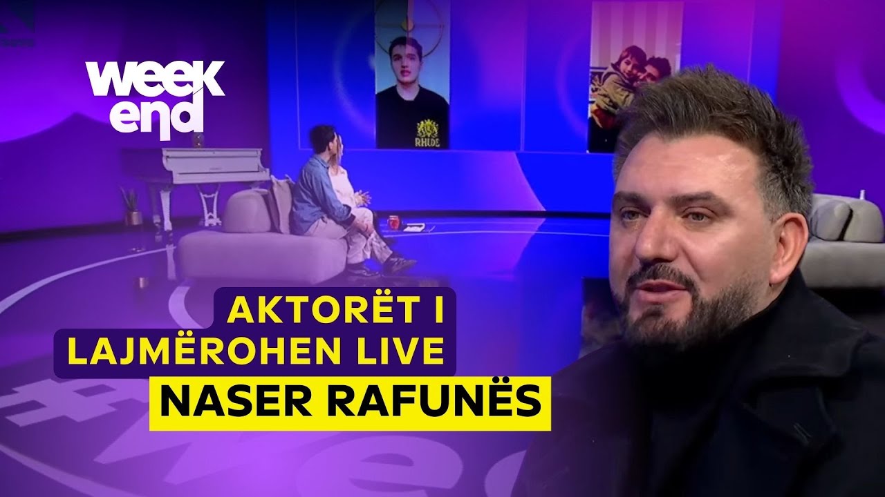 Aktorët i lajmërohen LIVE, Naser Rafuna si kurrë më parë emocionohet ...