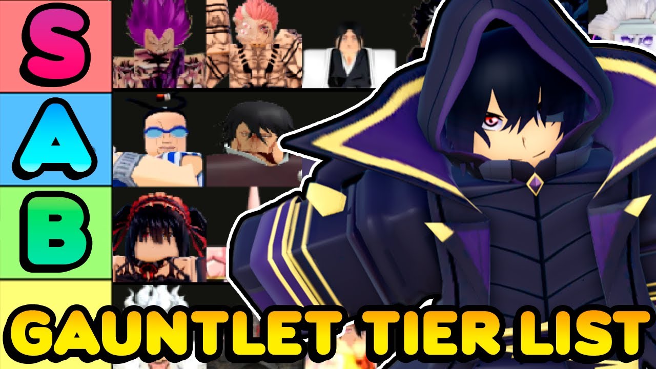 TIER LIST COMPLETA DE GAUNTLET NO ALL STAR TOWER DEFENSE!! - YouTube