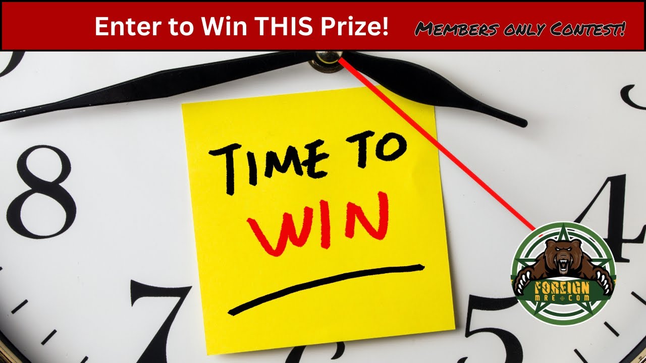 FREE Contest MORE Ration Giveaway #mrereview - YouTube