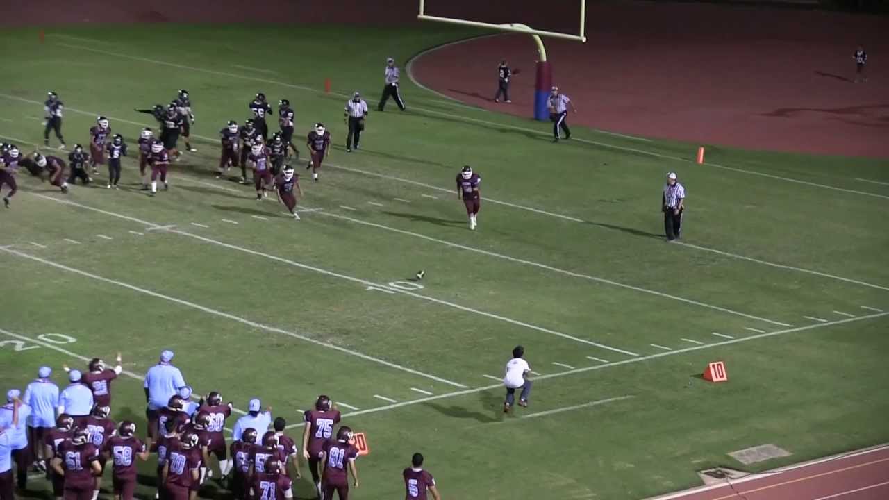 CRAZY LAST SECOND TOUCHDOWN TO WIN IT! - YouTube