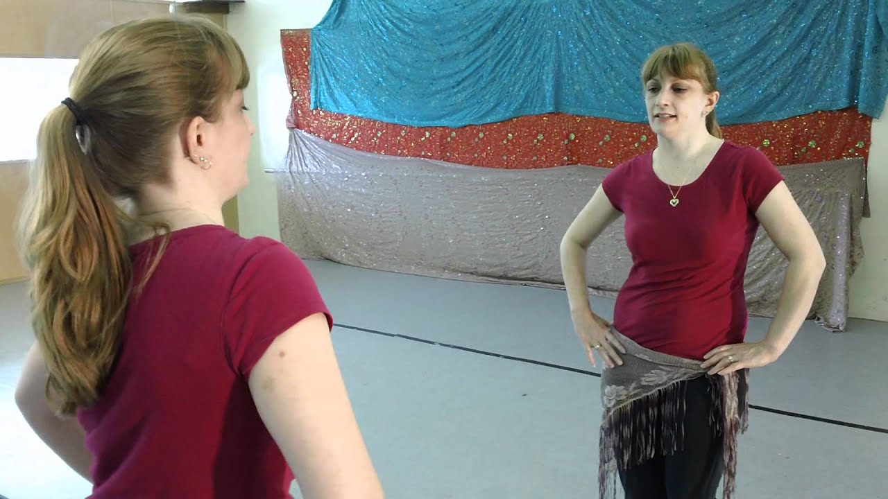 Belly Dance Lesson A Chest Circle Грудь, круг танца живота урок - YouTube