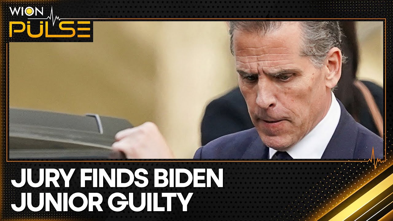 Hunter Biden guilty in criminal gun trial: Jury finds Hunter guilty on ...