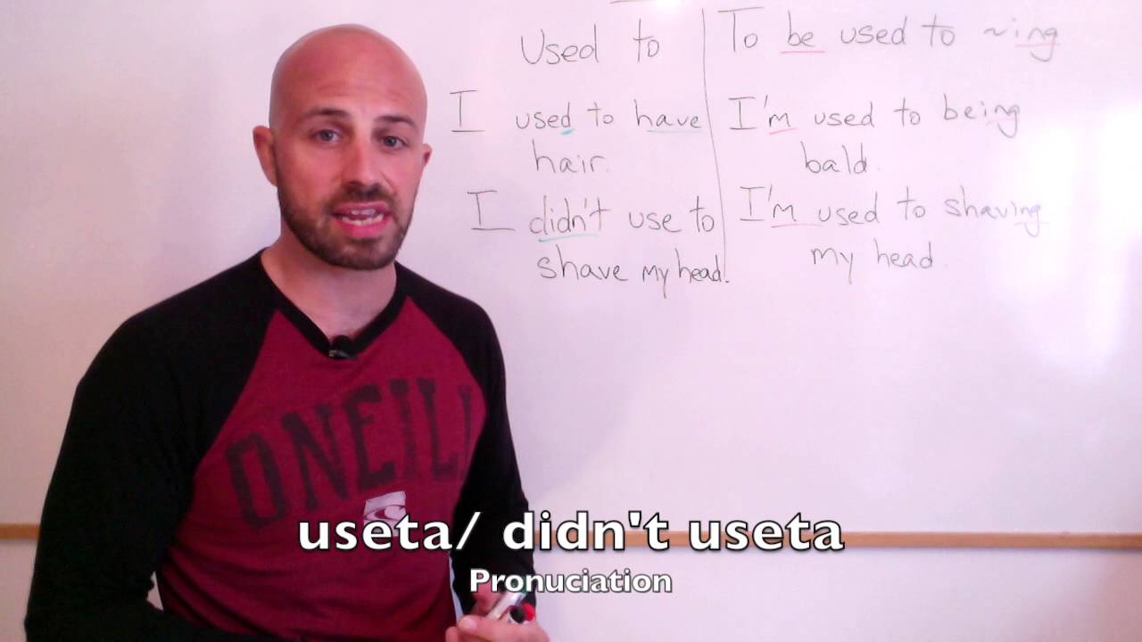 English Pronunciation: Used to vs. Didn't Use To - YouTube