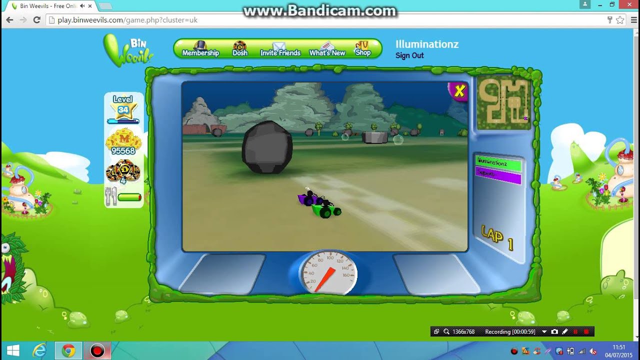 Bin Weevils: SUPERB RACING TRACK 3! - YouTube