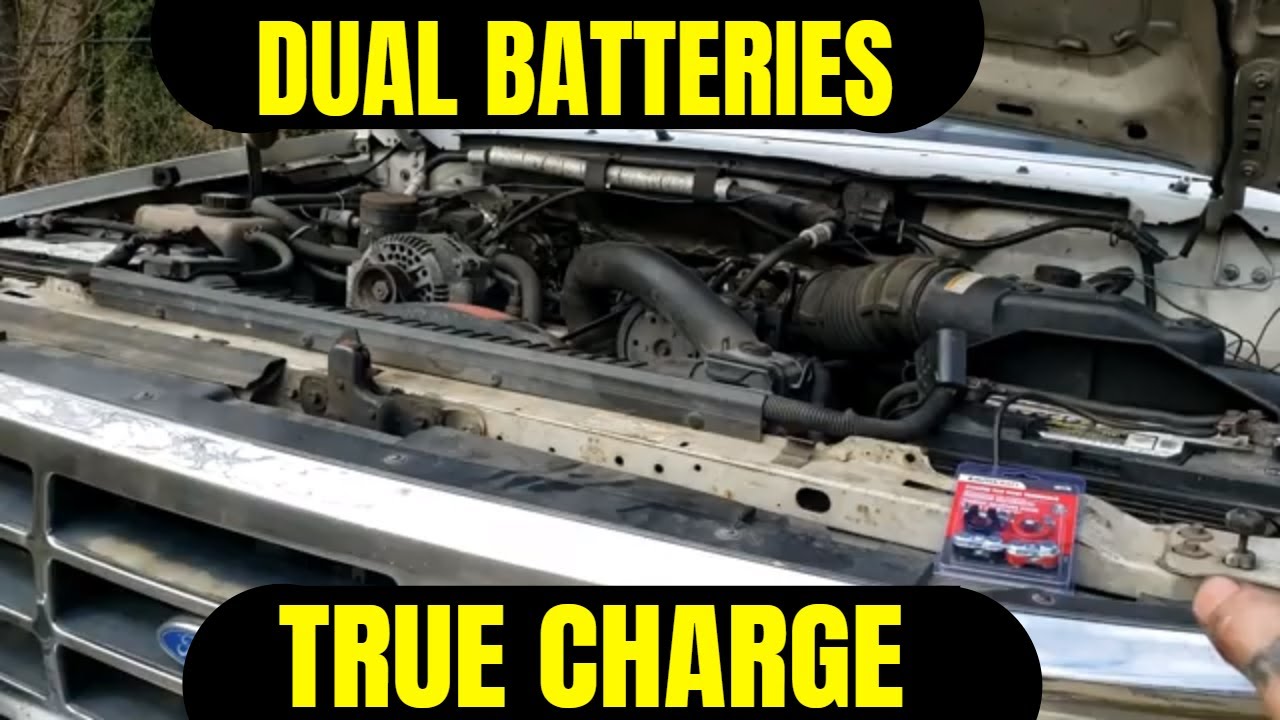 Charging Dual Batteries For A True Charge - YouTube
