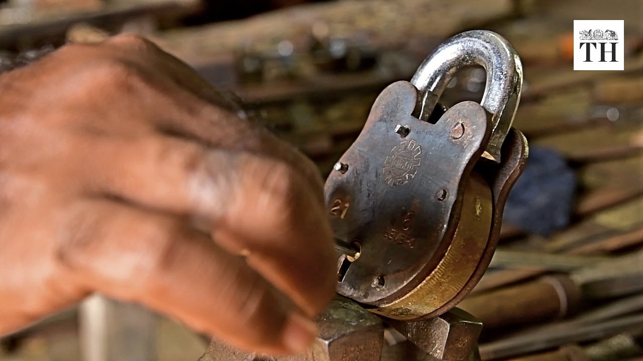 Iconic Dindigul lock gets GI tag - YouTube