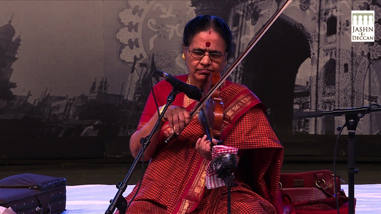 Jashn-E-Deccan 2016: Dr. N. Rajam, Raag Bhairavi - YouTube