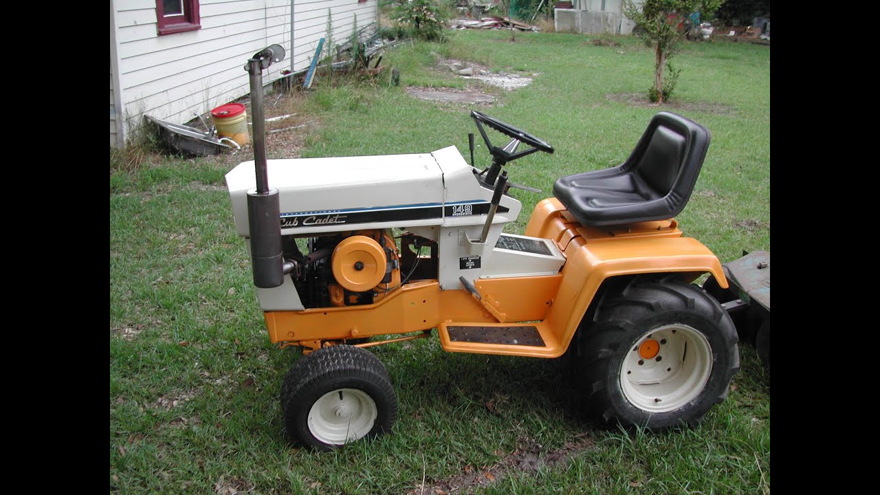 Cub cadet 149 Before and After pics - YouTube