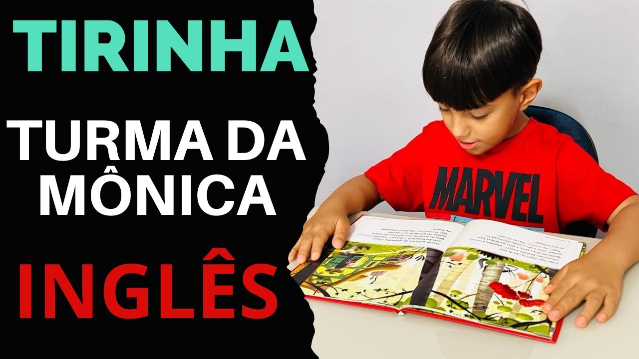HISTÓRIA INFANTIL EM INGLÊS! TIRINHA DA TURMA DA MÔNICA! #5 - YouTube