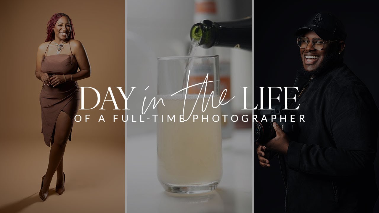 a real day in my life as a full-time photographer | photoshoot, self ...
