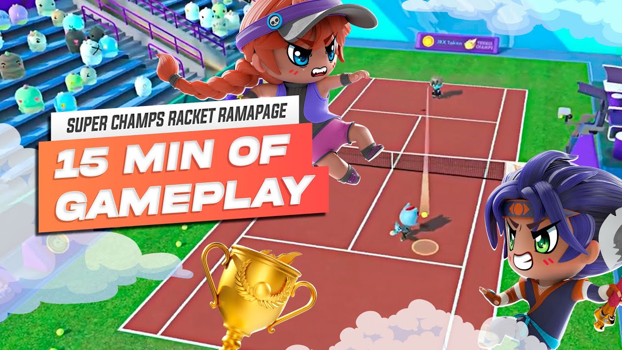 Super Champs Racket Rampage Gameplay | Mobile Tennis Game - YouTube