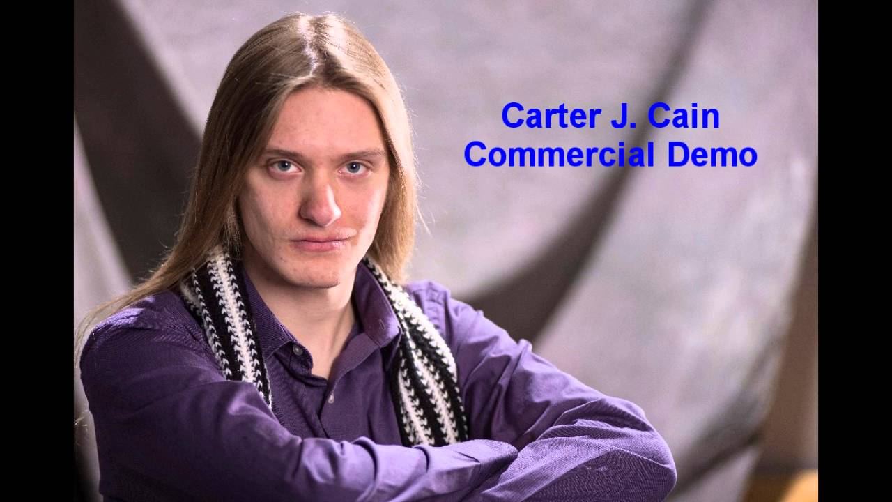 Carter J Cain commercial demo 2016 - YouTube