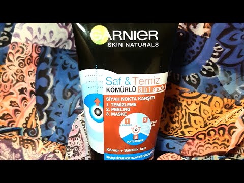 Qara noqtelere bir defelik son. maskalara son. yalniz garnier 3u birinde 😍(maska,peeling)