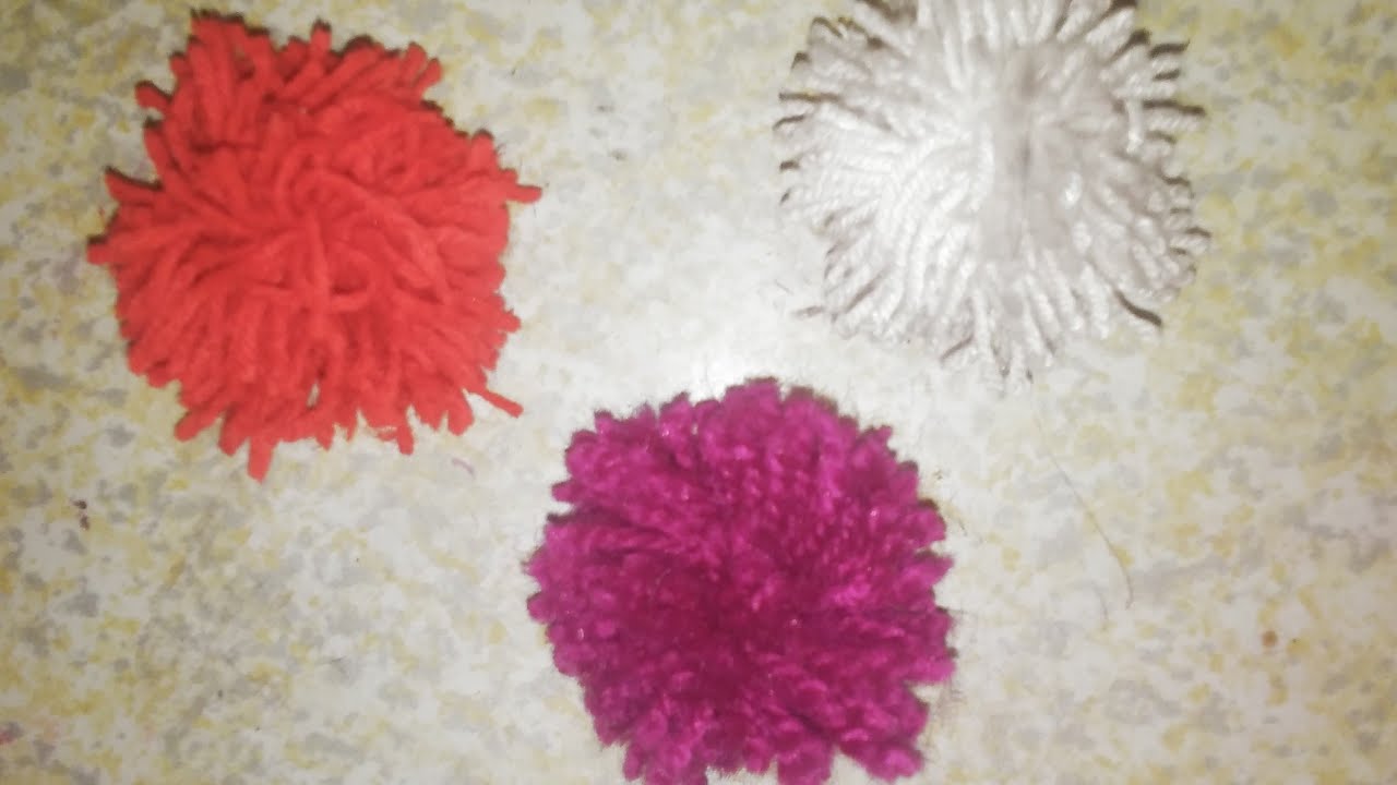 Woolen thread Craft Part 4 - YouTube