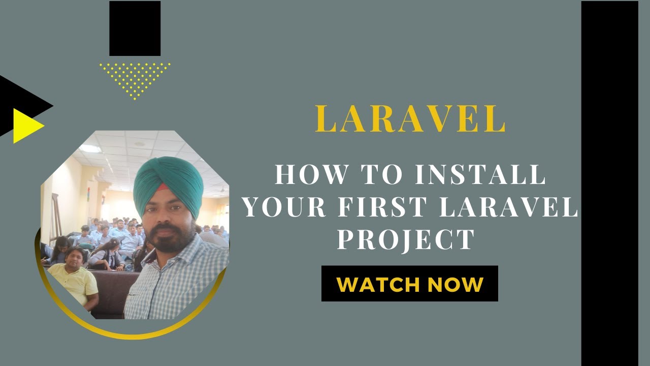 How To Install Your First Laravel Project Easy Step By Step Tutorial 4698
