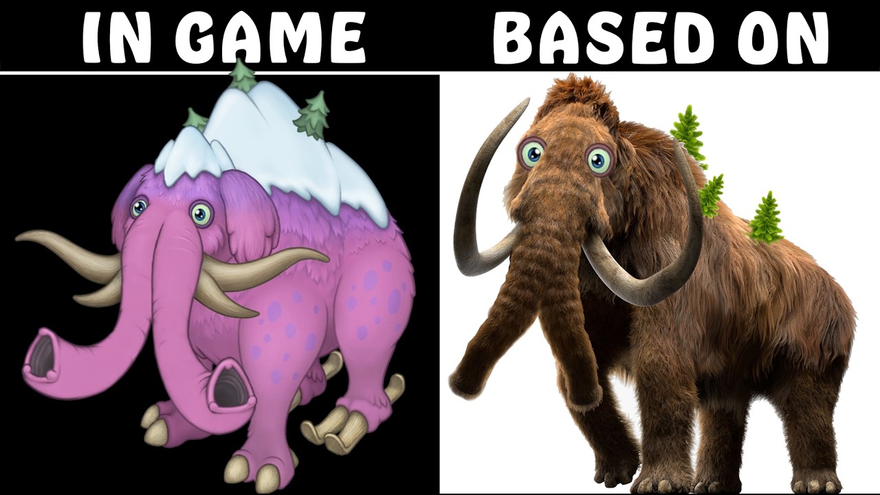 My Singing Monsters are based on... | Compilation (92 - Monsters ...
