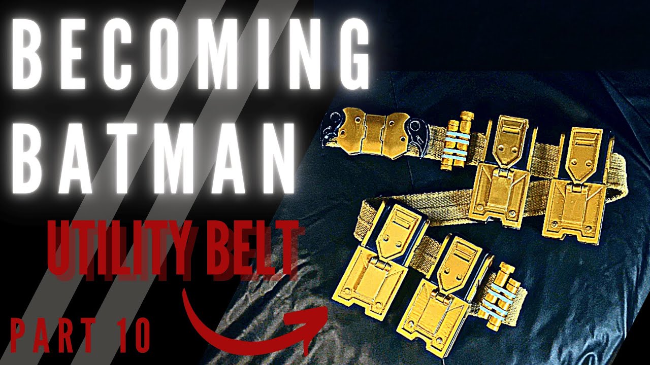 Arkham Knight Batman Cosplay Utility Belt - YouTube