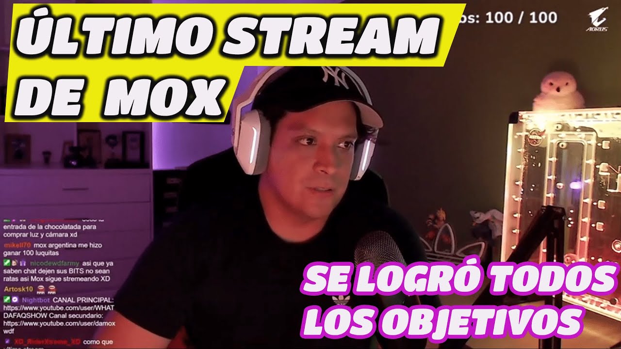 ÚLTIMO STREAM DE MOX// se logró todos los objetivos - YouTube
