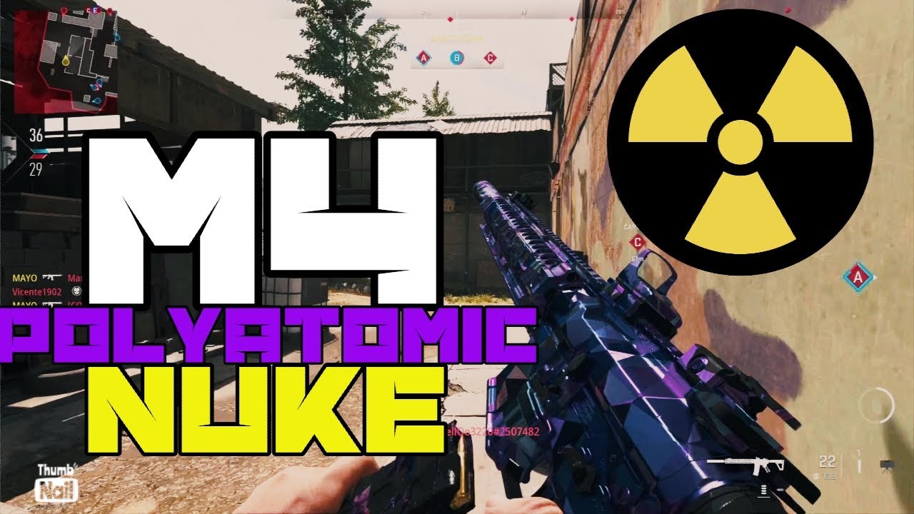 MGB NUKE With The POLYATOMIC M4 | Class Setup | Modern Warfare 2 Nuke ...