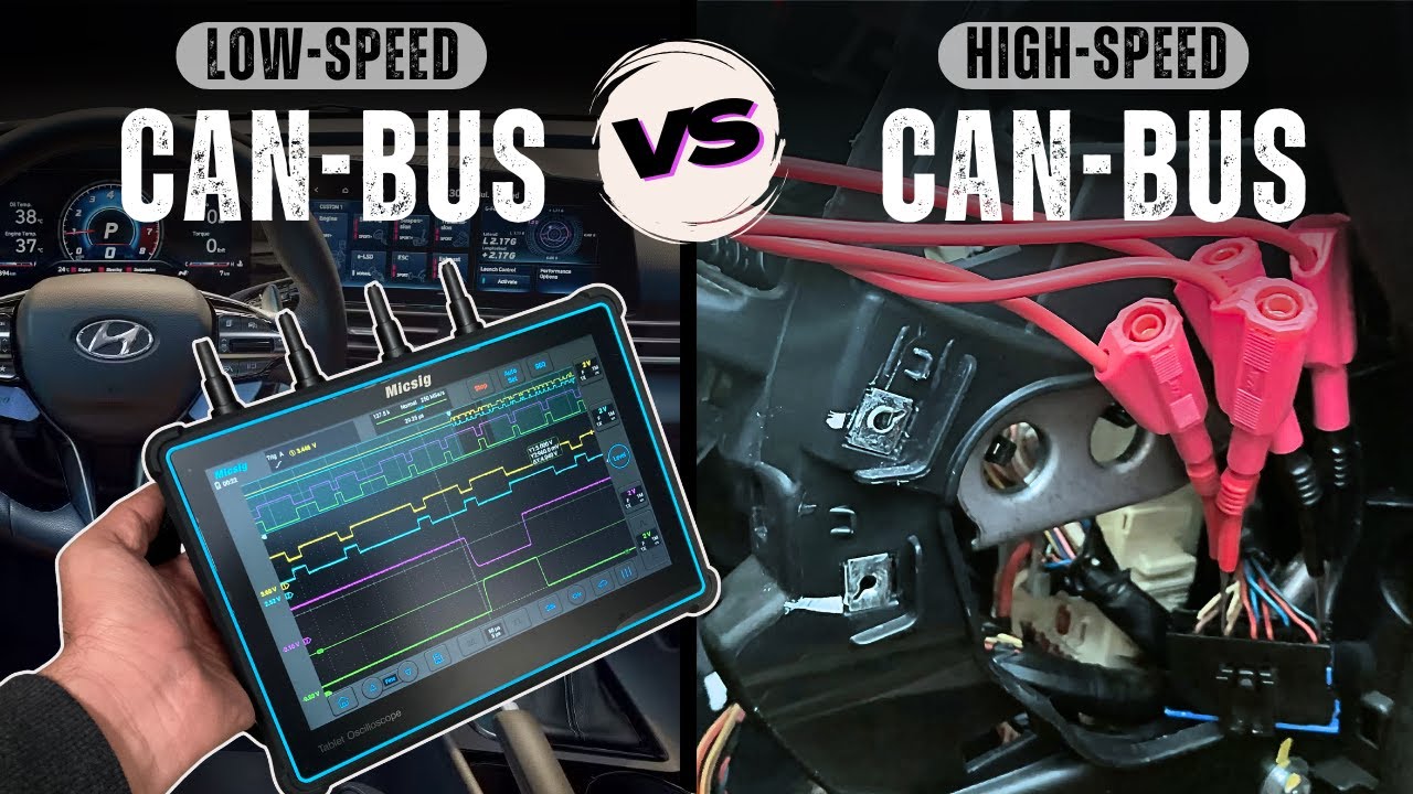 Hi-Speed vs Low-Speed CAN-Bus Diagnostic | CAN-BUS Diagnostic - YouTube