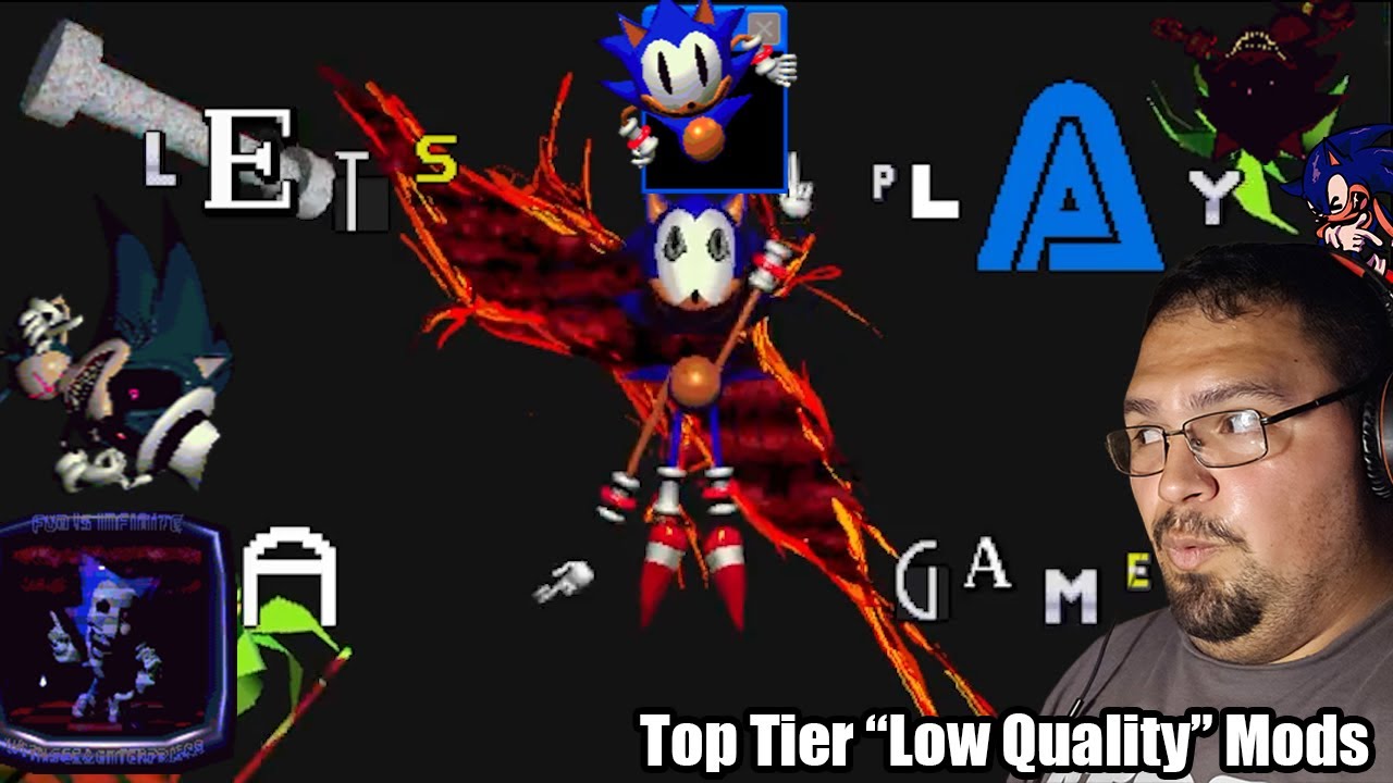 Best "Low Quality" Mod Ever | FNF Rewrite Round 2 - YouTube
