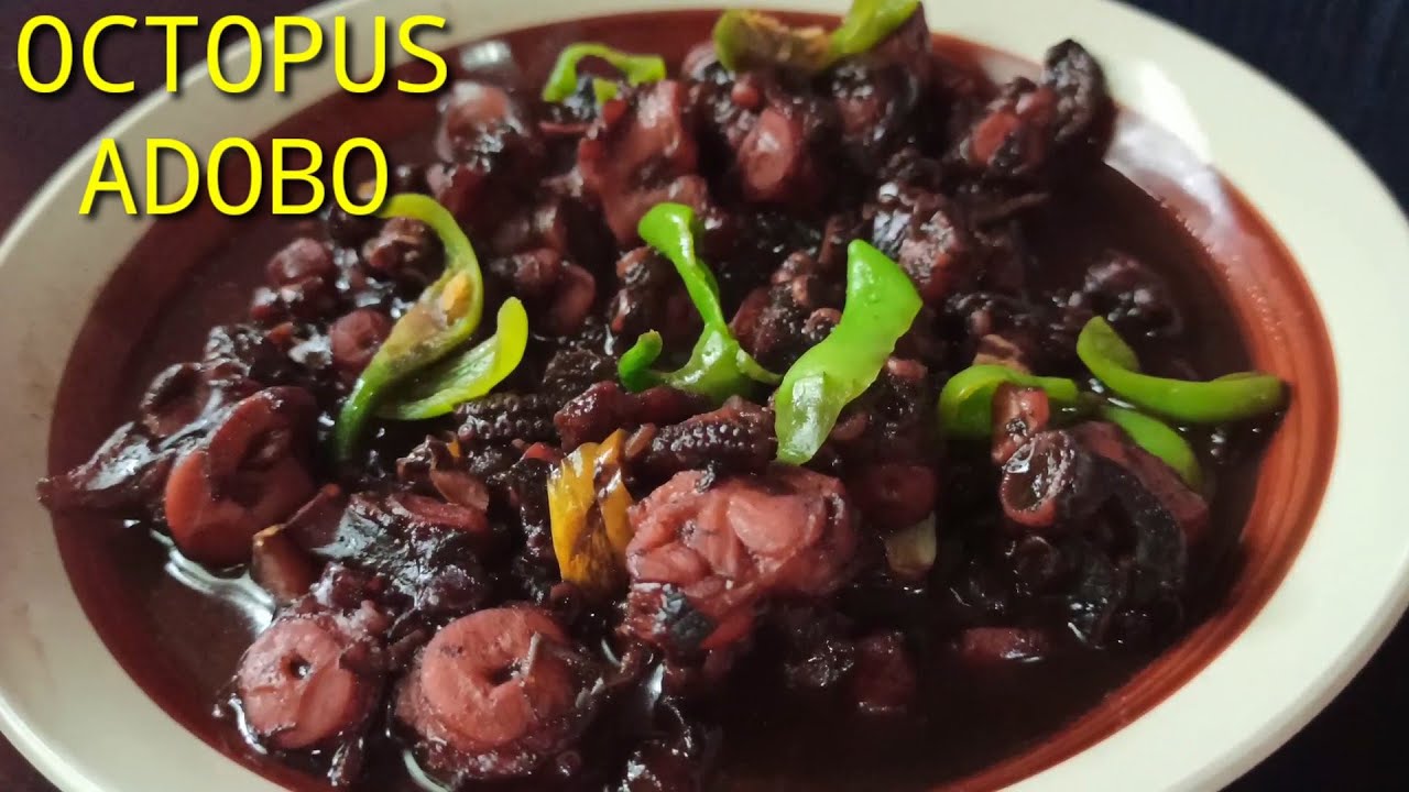 OCTOPUS ADOBO (POPULAR DISH IN THE PROVINCE.. OCTOPUS ADOBO RECIPE ...