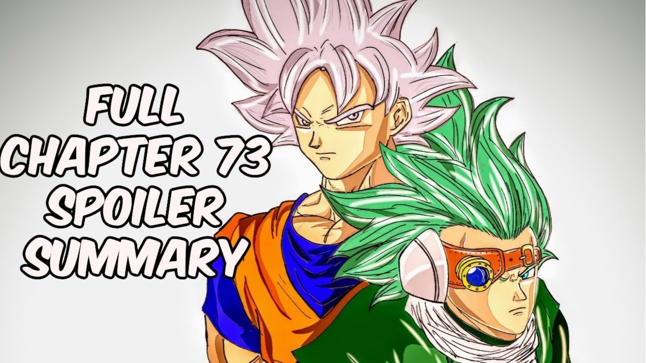 COMPLETE Dragon Ball Super Manga Chapter 73 Spoilers - YouTube