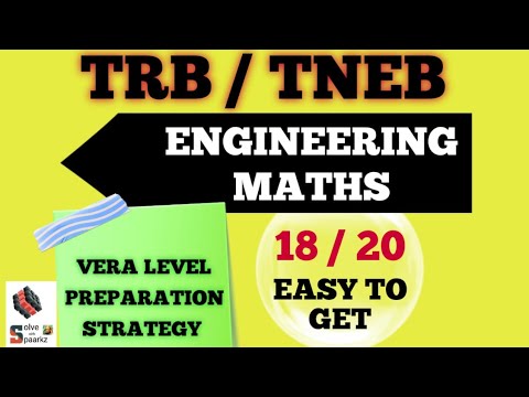 TRB POLYTECHNIC ENGINEERING MATHEMATICS PREPARATION 2025 |TRB ...