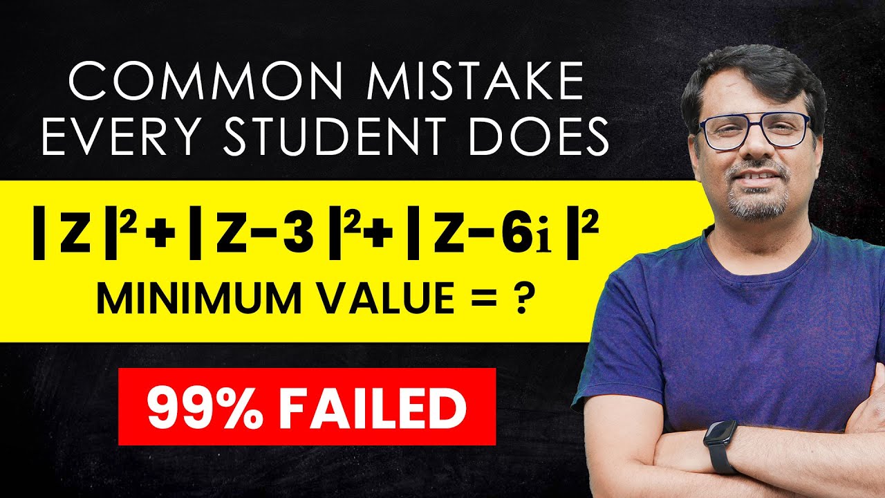 Find The Minimum Value Complex Number Real Analysis By Gp Sir YouTube Find The Minimum Value Complex Number Real Analysis By Gp Sir YouTube