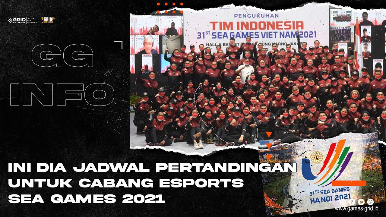Jadwal Pertandingan Esports Sea Games 2021 | GG INFO - YouTube
