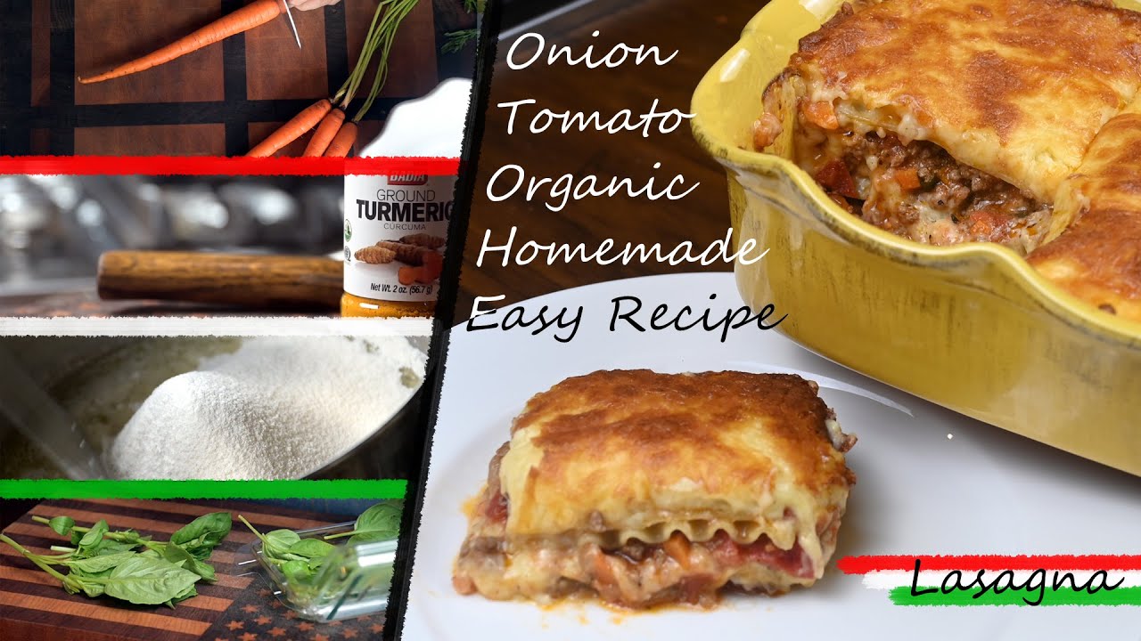 Lasagna Italiana Beef Recipe/意大利千层面 - YouTube