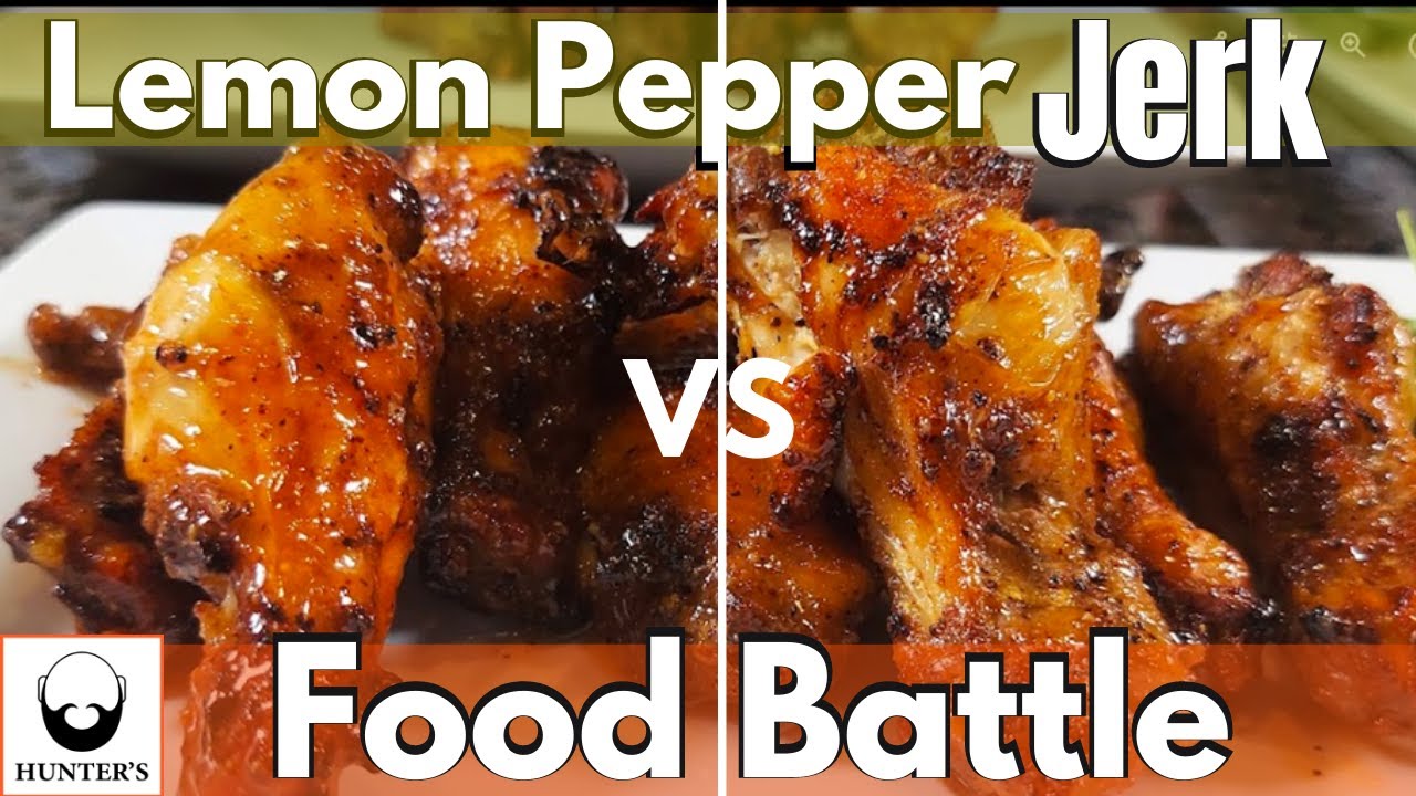 Lemon Pepper Jerk Wings Battle Air Fried Vs Deep Fried Youtube