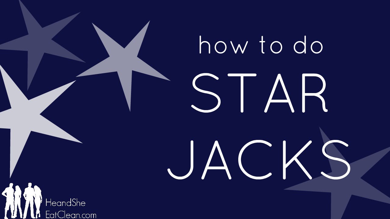 How to Do Star Jacks - YouTube